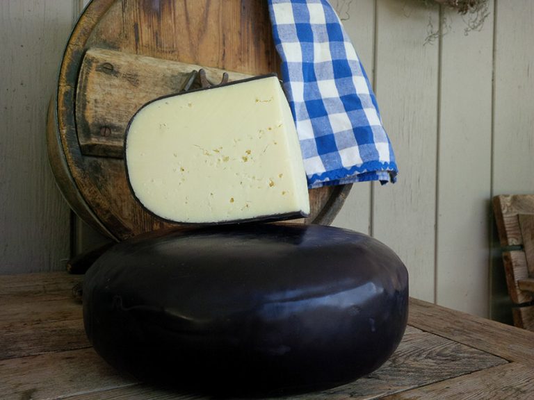 Goat Gouda, Natural – Retail Piece – The Farm House Natural Cheeses