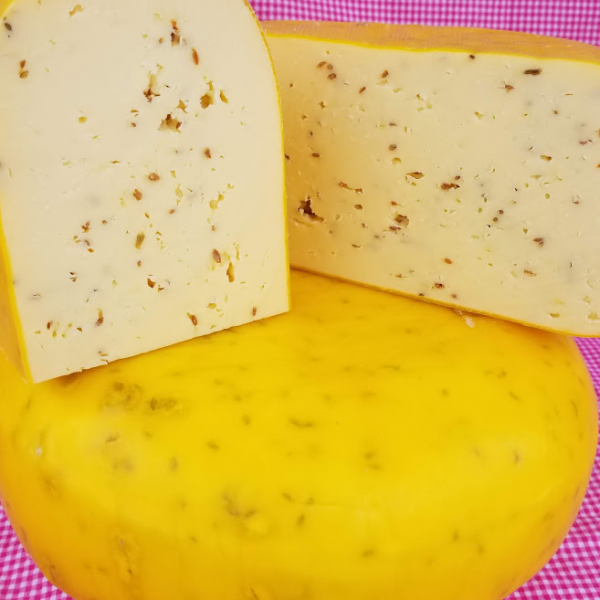 Gouda, Cumin-Retail Piece – The Farm House Natural Cheeses
